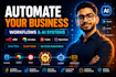 Automate your business workflows using openclaw setup, n8n, airtable ...