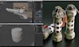Modellierte optimierte roblox-waffen-designs unreal engine-waffen ...