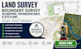 Create land survey, boundary survey, gis mapping, topographic maps and ...