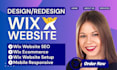 Build wix website design wix website redesign wix ecommerce wix online ...