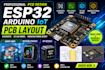 Design esp32 arduino iot pcb layout schematic and 3d cad model by Alex ...