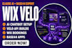 Wix velo claude ai chatbot wix velo api base44 ai app wix studio wix ...