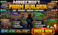 Build custom minecraft farms iron xp mob and creeper farms by ...