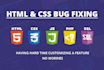 Fix html , css, wordpress and php related issue by Shamimtpi | Fiverr