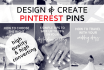 Create high converting custom pinterest pins by Katiep | Fiverr