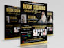 Design book signing, book cover any event flyer, poster by Ayaandesignz ...