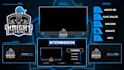 Design twitch, mixer overlays and mascot logo for your stream package ...