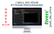 Do python programming, web scraping, data cleaning by Josli_de_silva | Fiverr