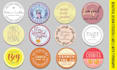 Design a circular round, badge, stamp, sticker, label logo by ...