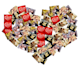Create a beautiful valentines day heart mosaic by Ladysk5 | Fiverr