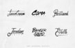 Create custom hand lettering calligraphy typography logo by Andreprb ...