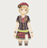 Draw reference sheet of live2d, manga, vtuber model, vtuber by Swift ...
