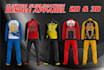 Design 2d and 3d tracksuit mockup by Husconsports | Fiverr