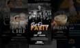 Design party and event posters by Phiubuddies | Fiverr