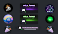 Design discord banner logo icon headers animated for your server by ...