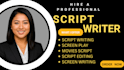 Do movie script, screenplay, screenwriting, movie script writing, scriptwriter by Linda ...