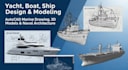 Design yacht boat ship autocad marine drawing 3d model and naval ...