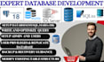 Install design write sql query optimize migrate mysql database by ...