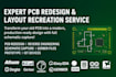 Reverse engineer, redesign, and recreate pcb schematics and layout from existing by Ogoese | Fiverr