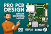 Pcb design, circuit schematic, layout, esp32, stm32, arduino, altium, pcb design by Honey_cutie ...