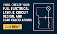 Create your full electrical layout circuit design load calculations by ...