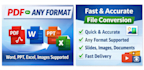 Convert pdf to any format and any format to pdf by Only_business9 | Fiverr