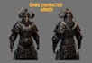 Create armored 3d character model, fantasy armor sculpt for game and ...