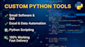 Create custom python scripts and small software for you by ...