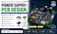 Design von stromversorgungs-pcb-layout dc-dc-wandler ev bms solar iot ...