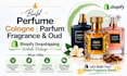 Build perfume cologne parfum fragrance oud shopify dropshipping website ...