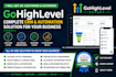 Build gohighlevel sales funnel, go highlevel landing page, ghl website ...