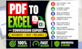 Convert pdf, scanned documents and images to editable excel accurately ...