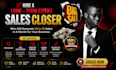 Be b2b high ticket sales closer lead generation salesperson sales ...