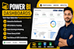 Create professional power bi dashboards, reports and data visualization ...