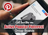 Invite you top 5 active pinterest group boards by Pinboards | Fiverr