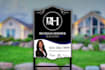 Design creative real estate yard sign by Dip0nkar | Fiverr