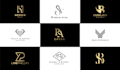 Do 2 monogram logo design by Zero25 | Fiverr