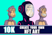 Create custom nft art collection by Nft_artwork | Fiverr