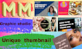 Design unique and attractive thumbnails by Meenamehr | Fiverr