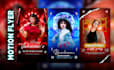 Create an motion animated flyer poster for event, party or any social ...