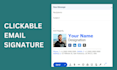 Make clickable html email signatures for gmail, outlook, etc with social media by Marketing_xyz ...