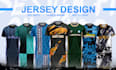 Do custom esports and gaming sublimation jersey design by Design_fix ...