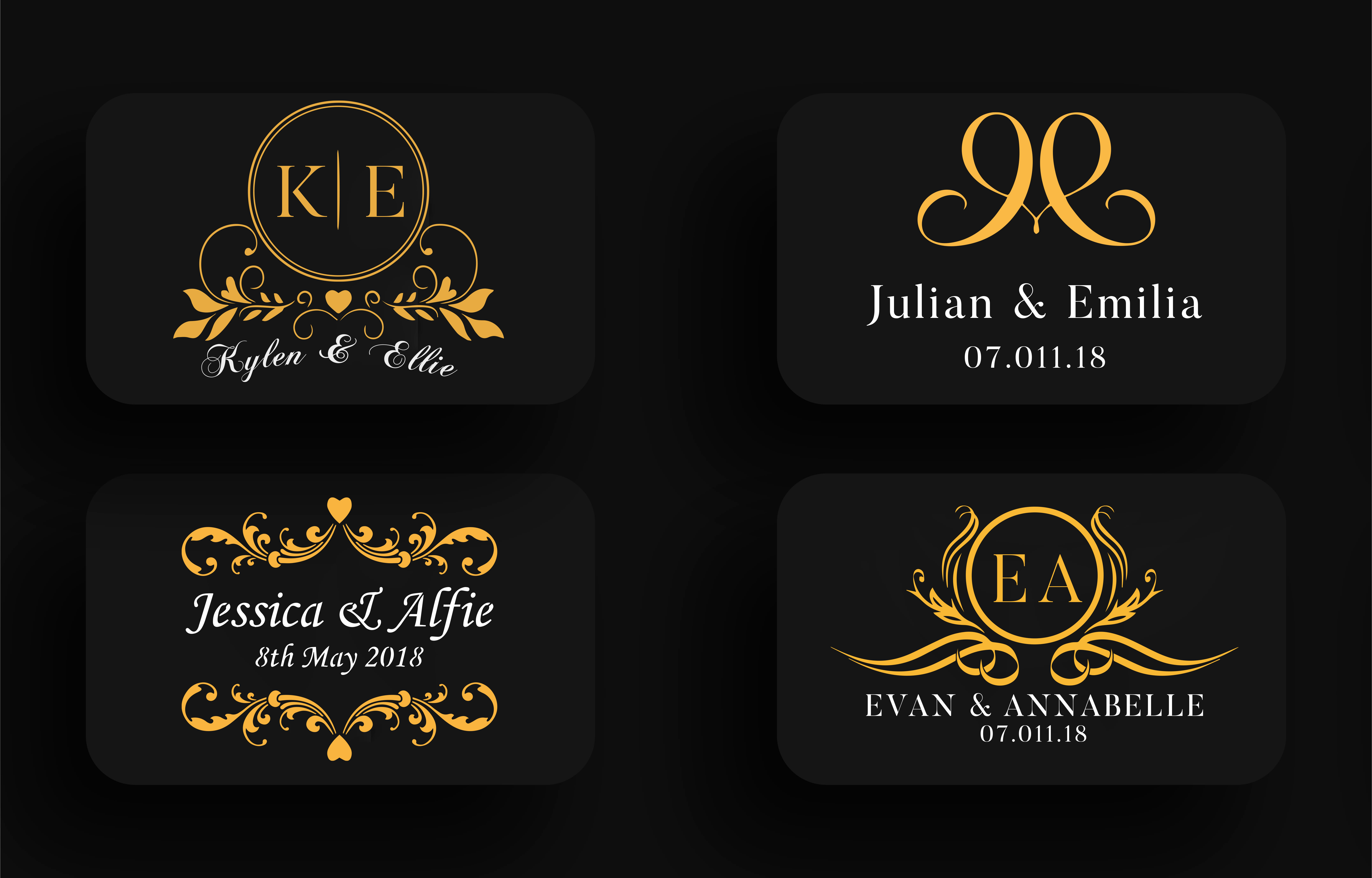 Wedding Logos Design 2025 Best Wedding Logo Design Ideas: Create