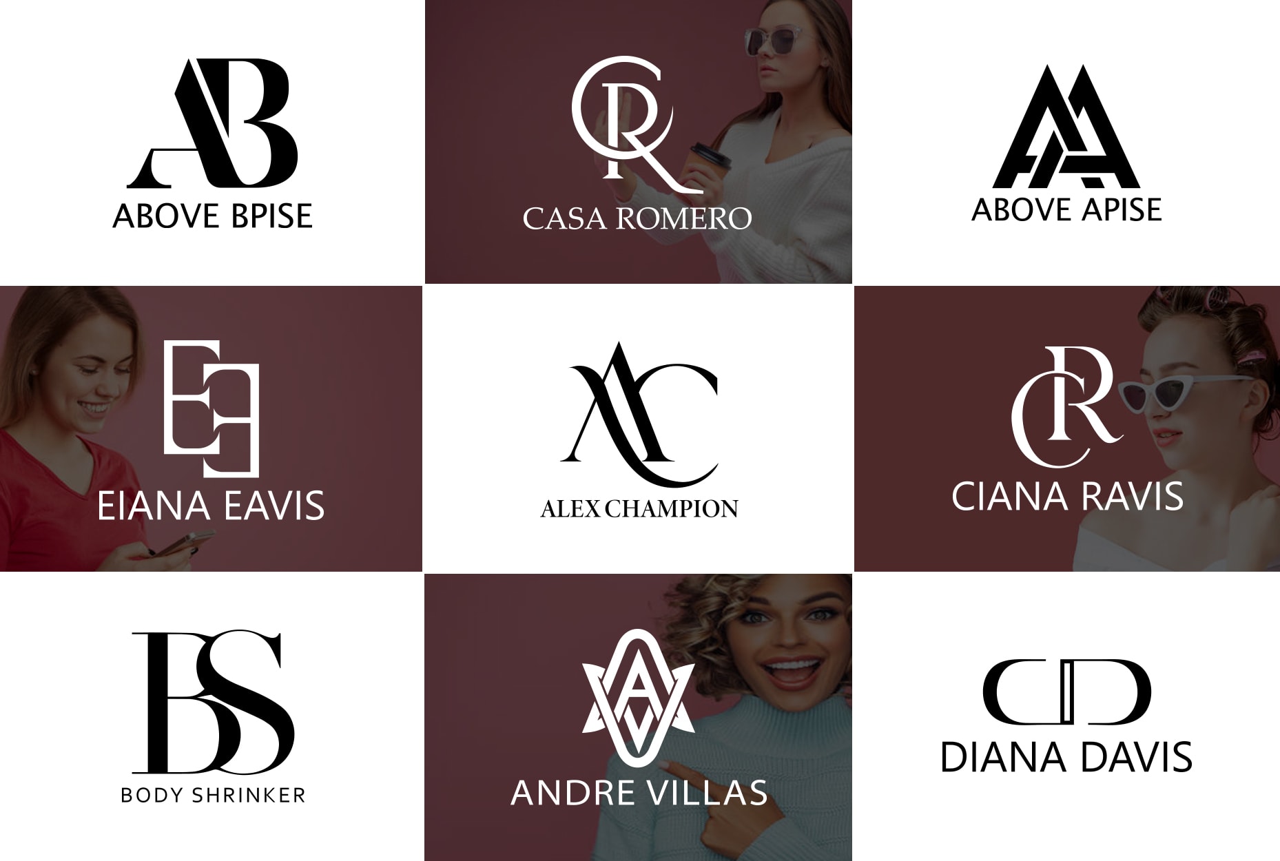 Logotipos De Designers De Alta Moda Fashion Fonts For Logotype In 2024