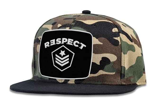 Design creative hat or tshirt logo with free mockup by Sumith1975