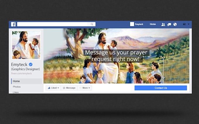 Design a facebook cover photo banner by Emyteck