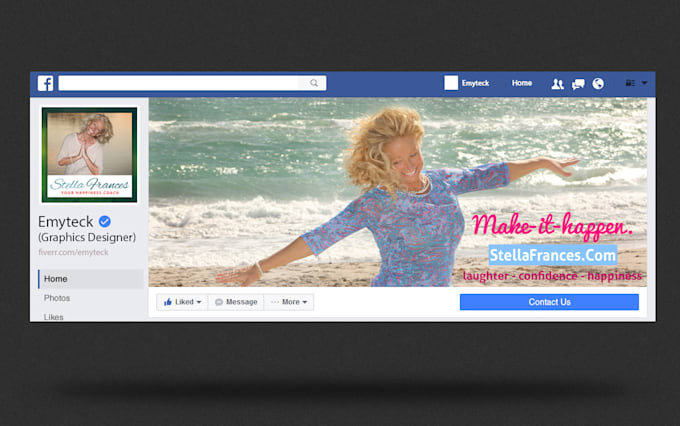 Design a facebook cover photo banner by Emyteck