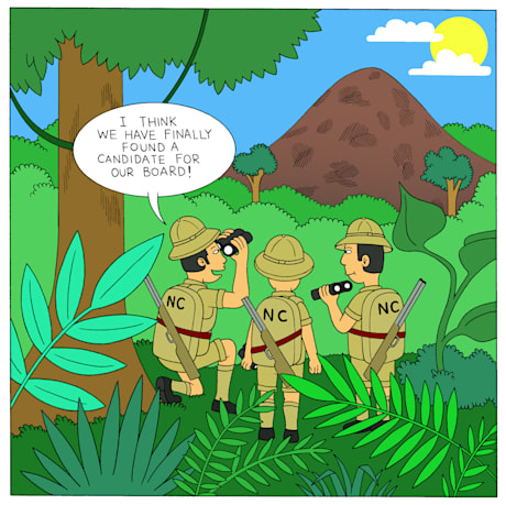 draw a 4 panel cartoon strip | Fiverr