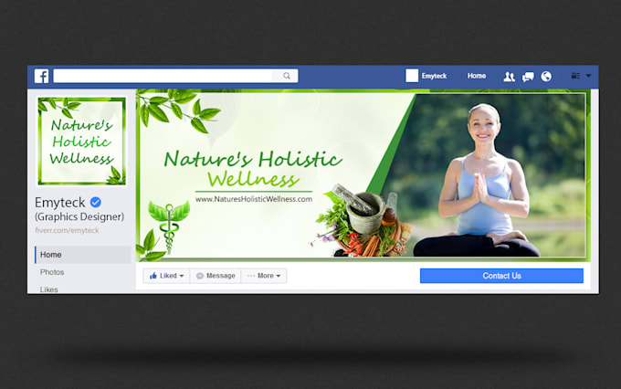 Design a facebook cover photo banner by Emyteck