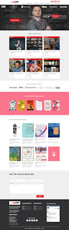 Design a awesome website psd template by Lapaccio